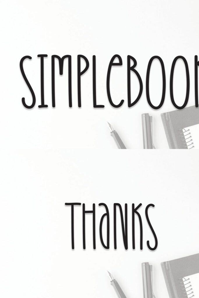 Simplebook | Script Font – MasterBundles