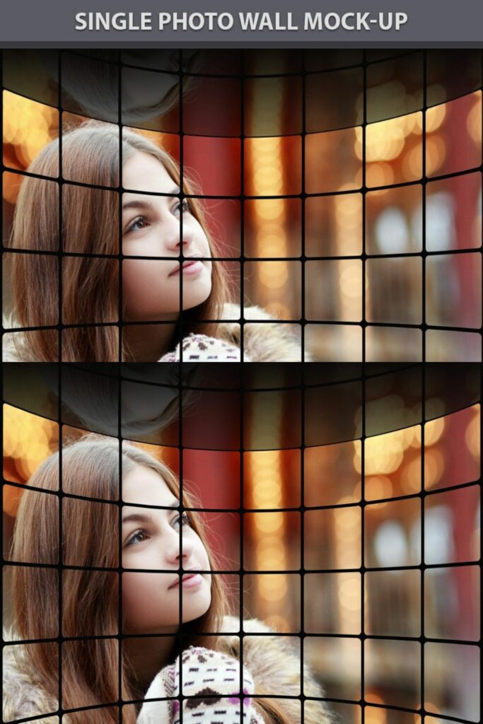 Single Photo Wall Mock-up – MasterBundles