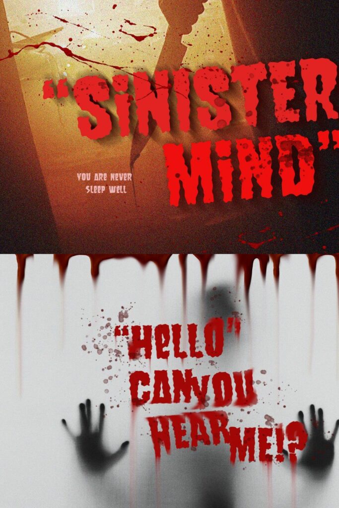 Sinister Mind - Horror Creepy Font – MasterBundles