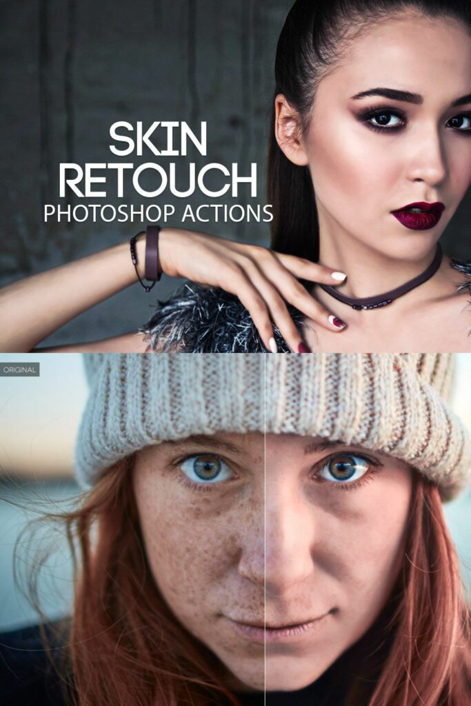 Skin Retouch Photoshop Actions Kit – MasterBundles