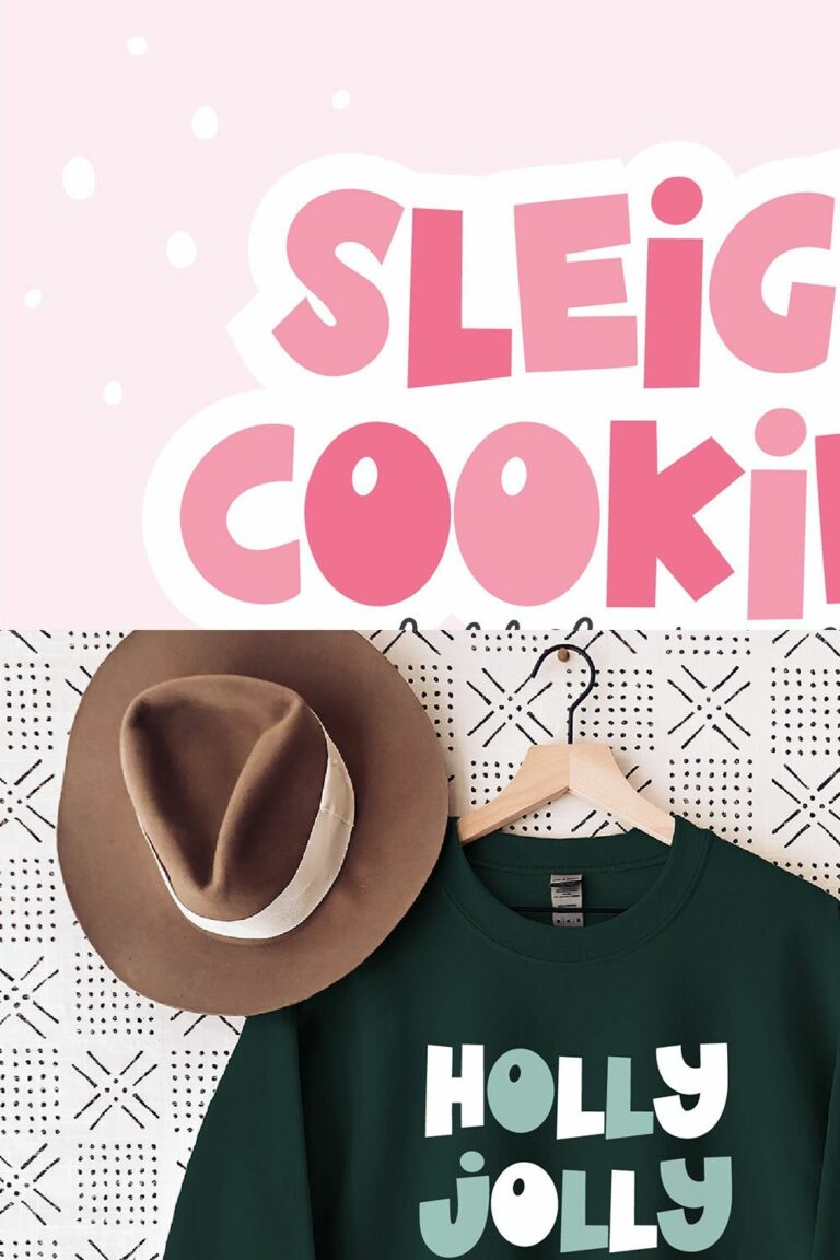 SLEIGH COOKIES Bold Christmas Font – MasterBundles