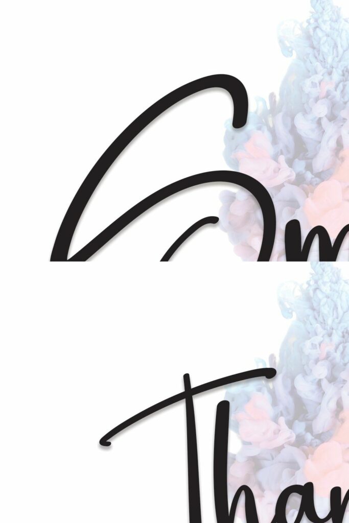 Smoke | Script Font – MasterBundles