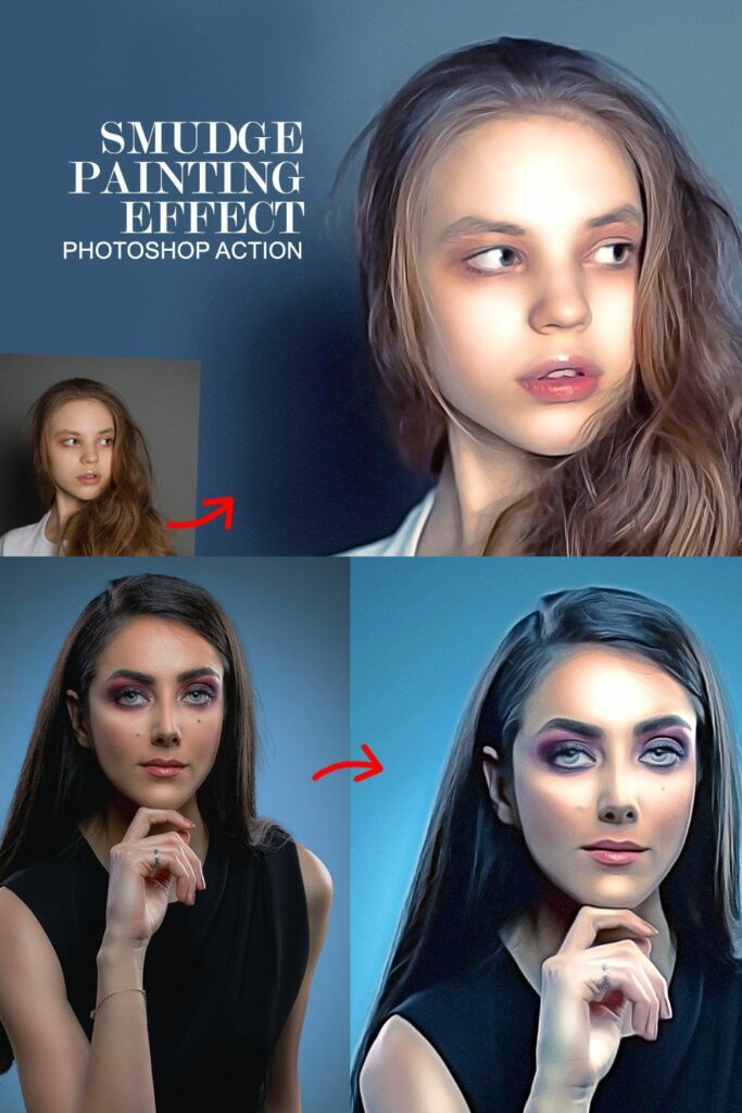 Smudge Painting Effect – MasterBundles