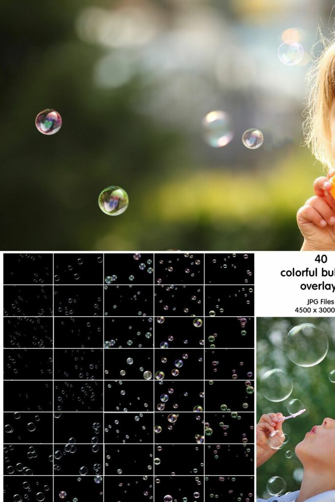 Soap Bubble Overlays – MasterBundles