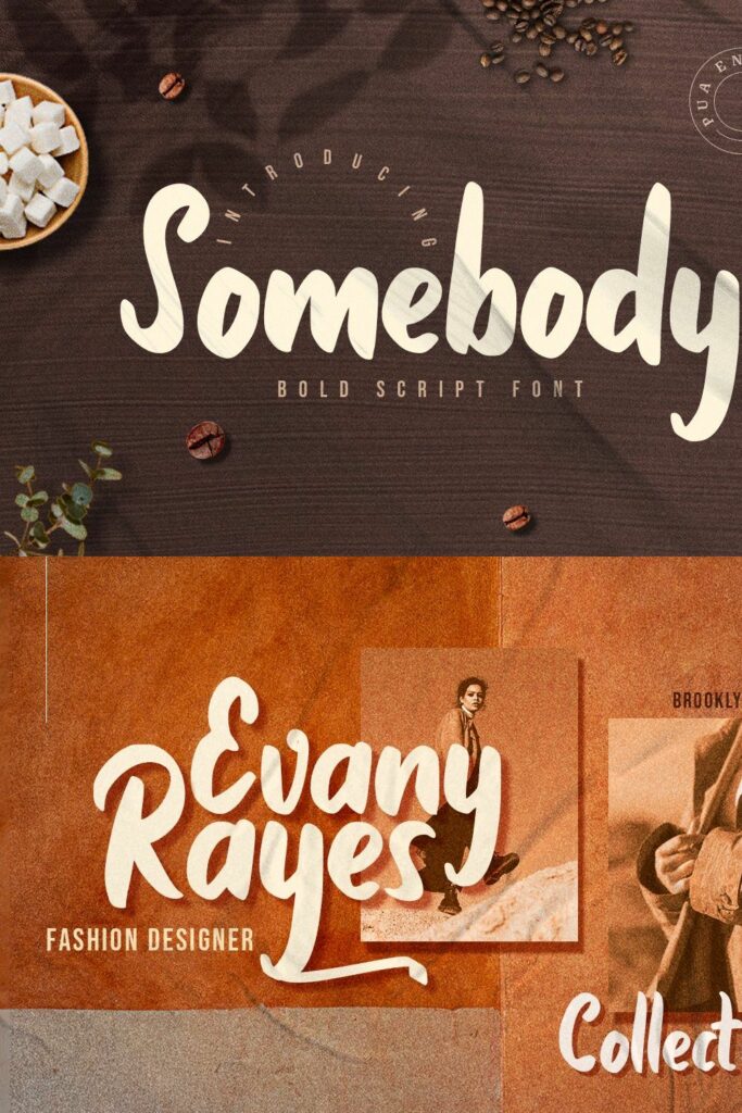 Somebody - Bold Script Font – MasterBundles