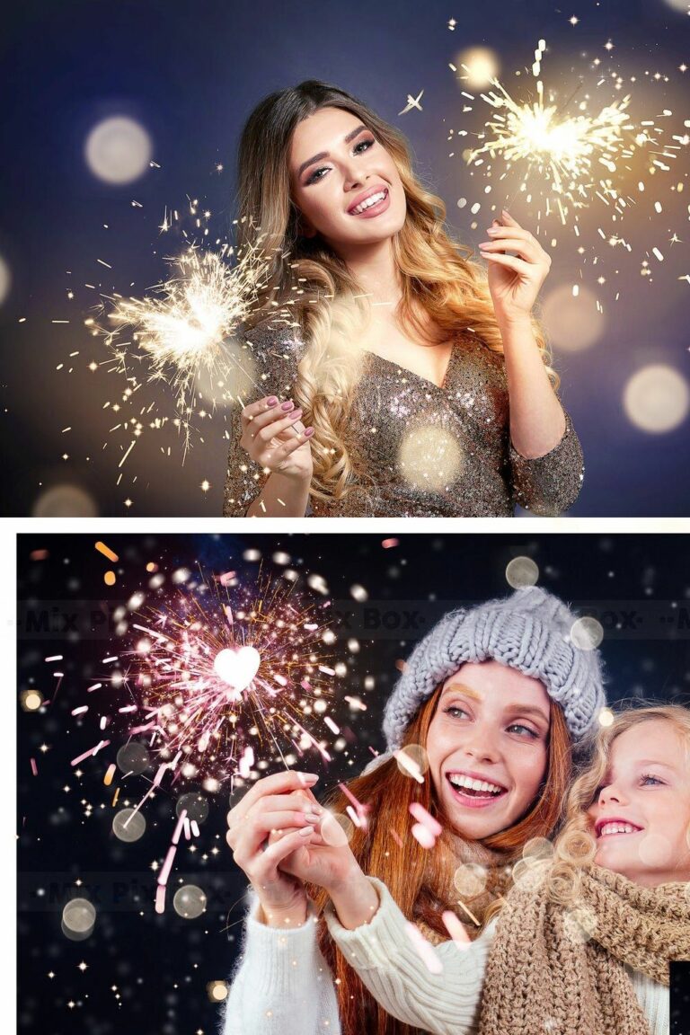 Sparkler Photo Overlays – MasterBundles