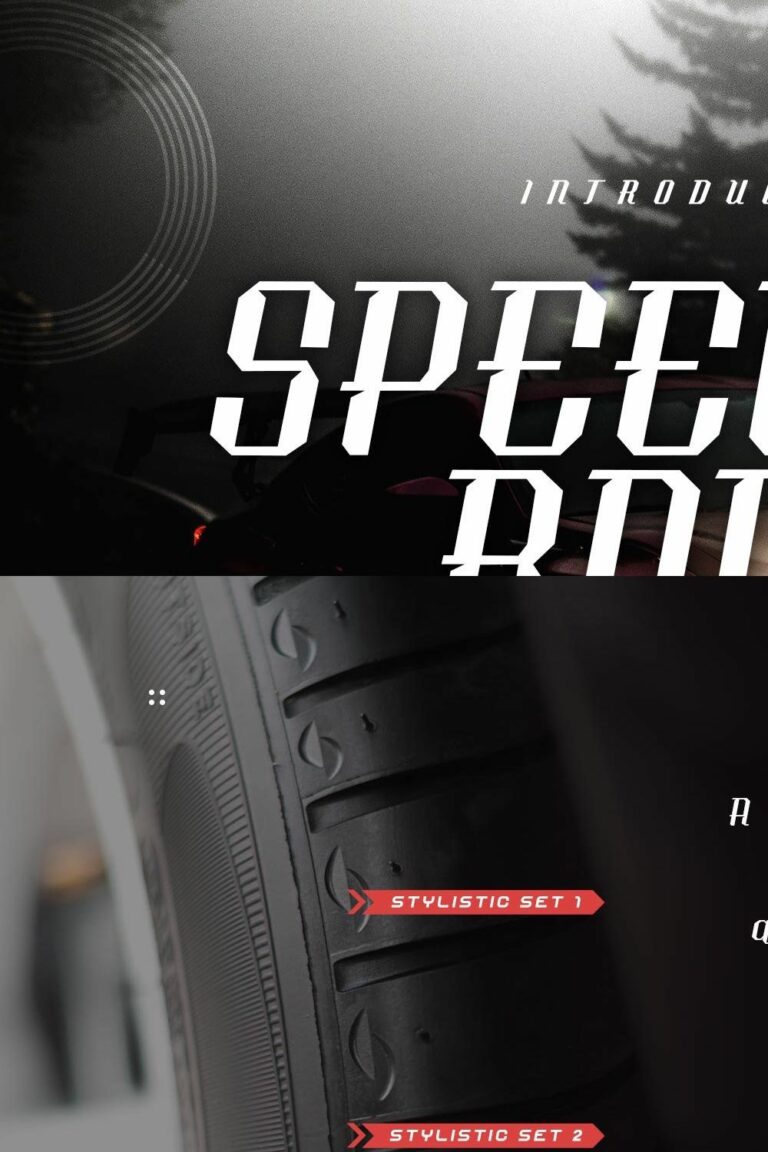 Speed of Race Typeface – MasterBundles