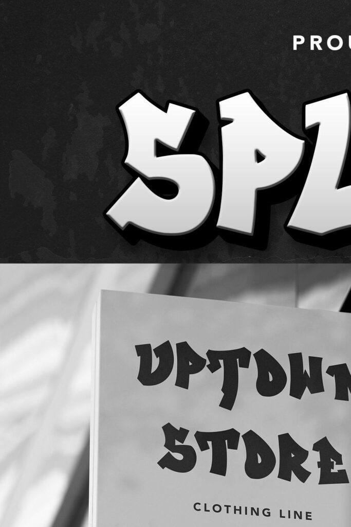 SplashArt - Graffiti Display Font – MasterBundles