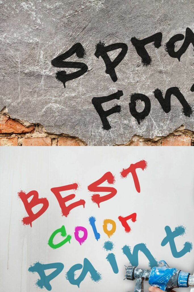 Spray Font – MasterBundles