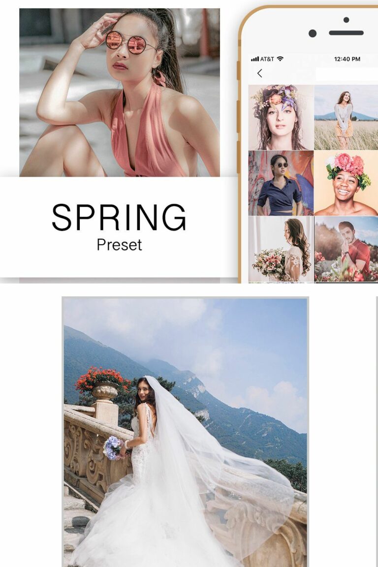 Spring Lightroom Preset – MasterBundles
