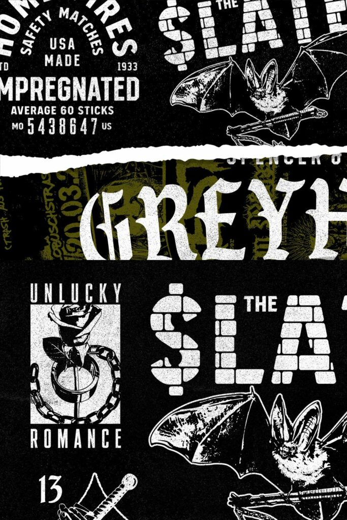 S&S GreyHood Font Bundles – MasterBundles