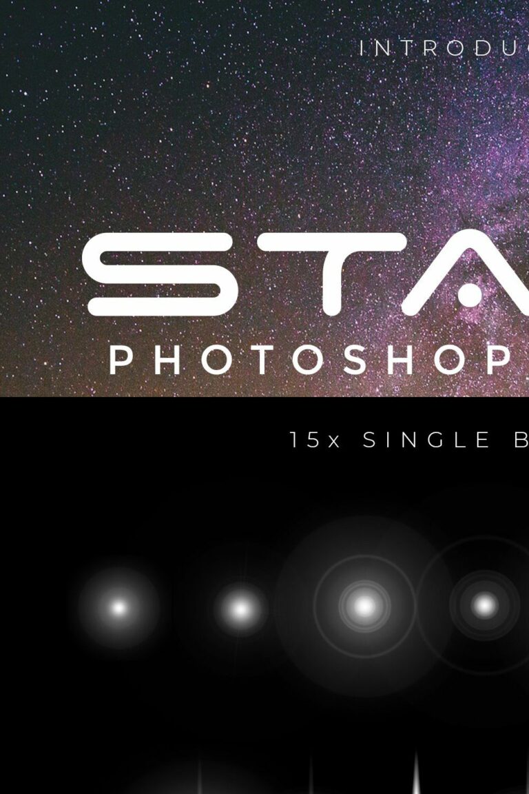 Star Photoshop Brushes – MasterBundles