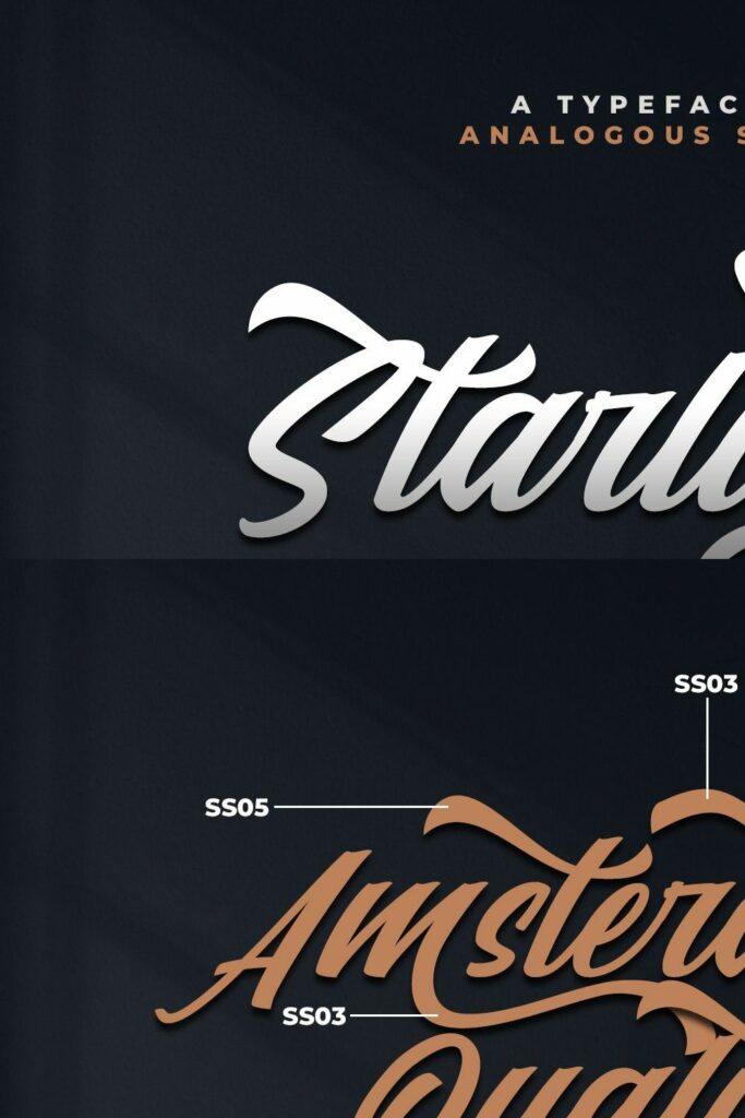 Starlight || Modern Script – MasterBundles