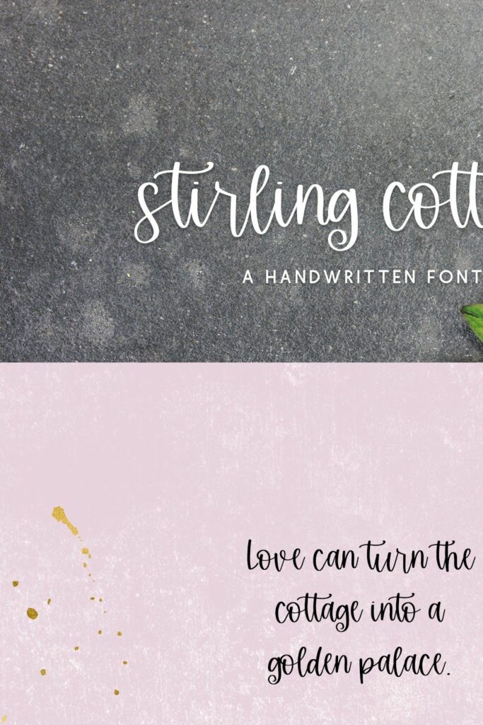 Stirling Cottage Script – MasterBundles