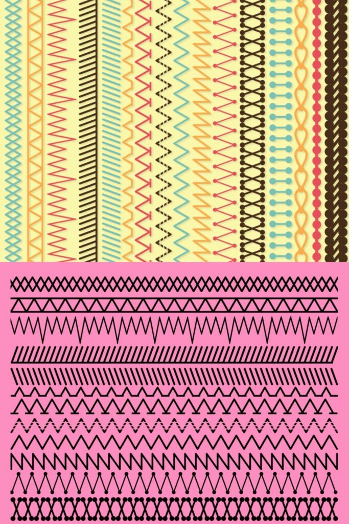 Stitches Photoshop Brushes – MasterBundles