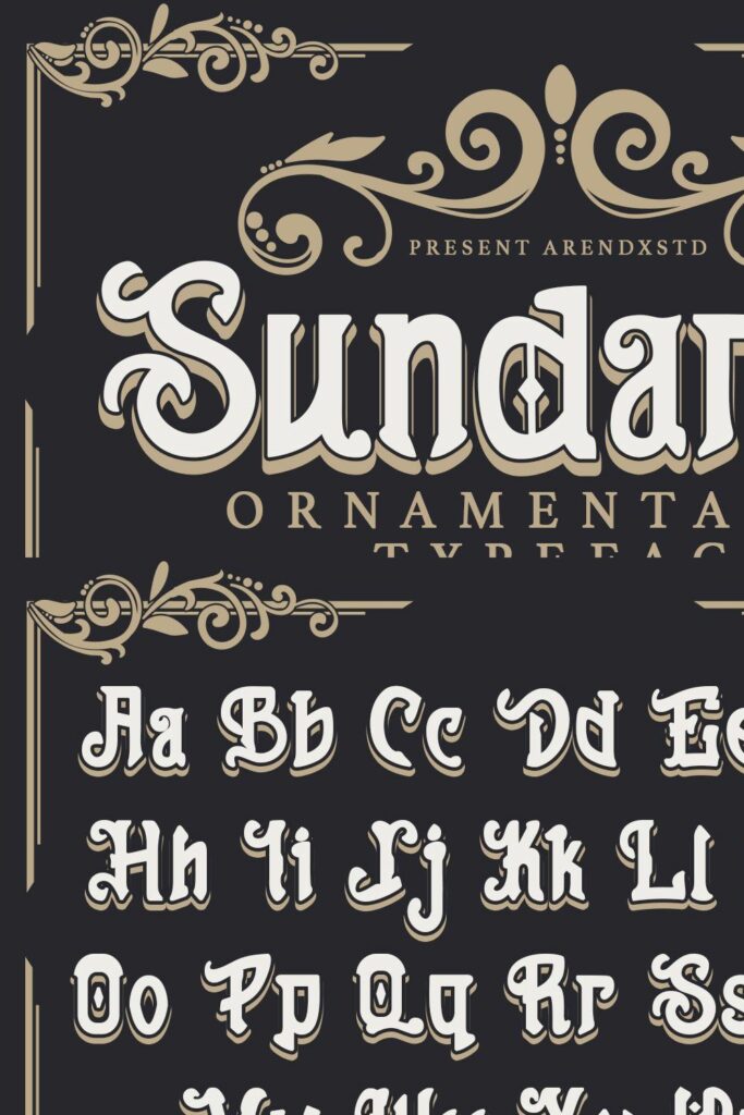 Sundarta - Vintage Typeface – MasterBundles