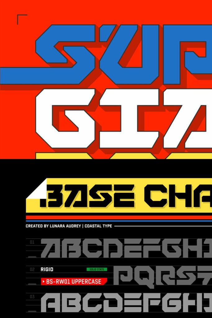 Super Giant Robot Font – MasterBundles