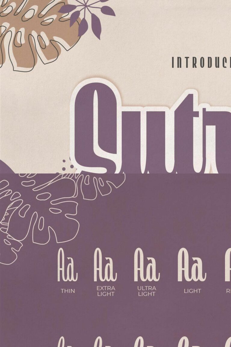 Sutray Typeface – MasterBundles