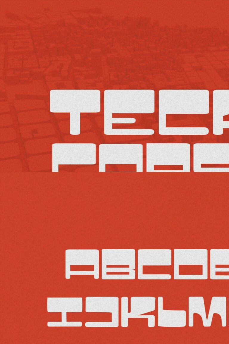 Techno Capsule - Y2K Typeface – MasterBundles