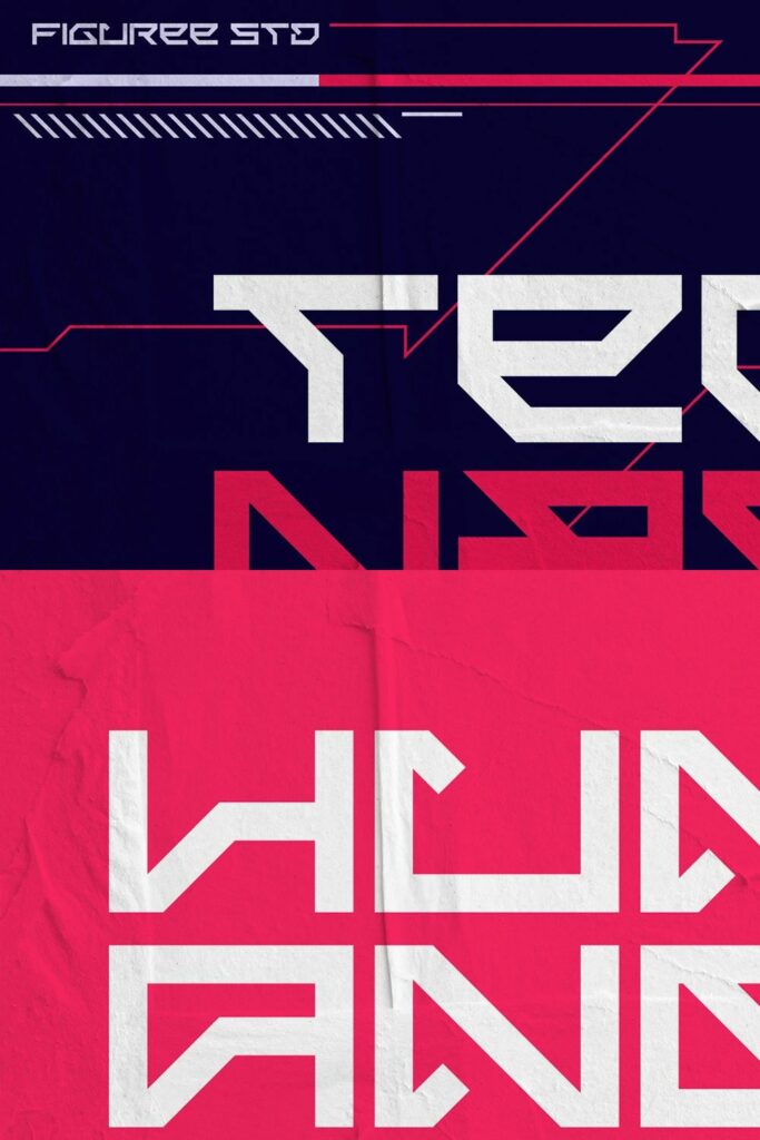Technos - Futuristic Font – MasterBundles