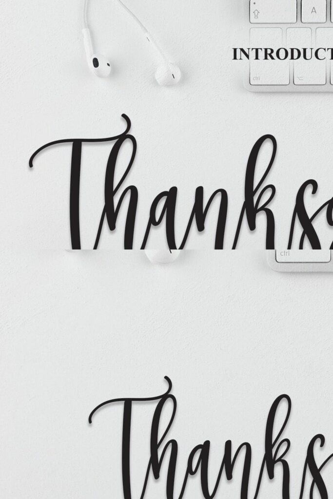 Thanksgiving | Script Font – MasterBundles
