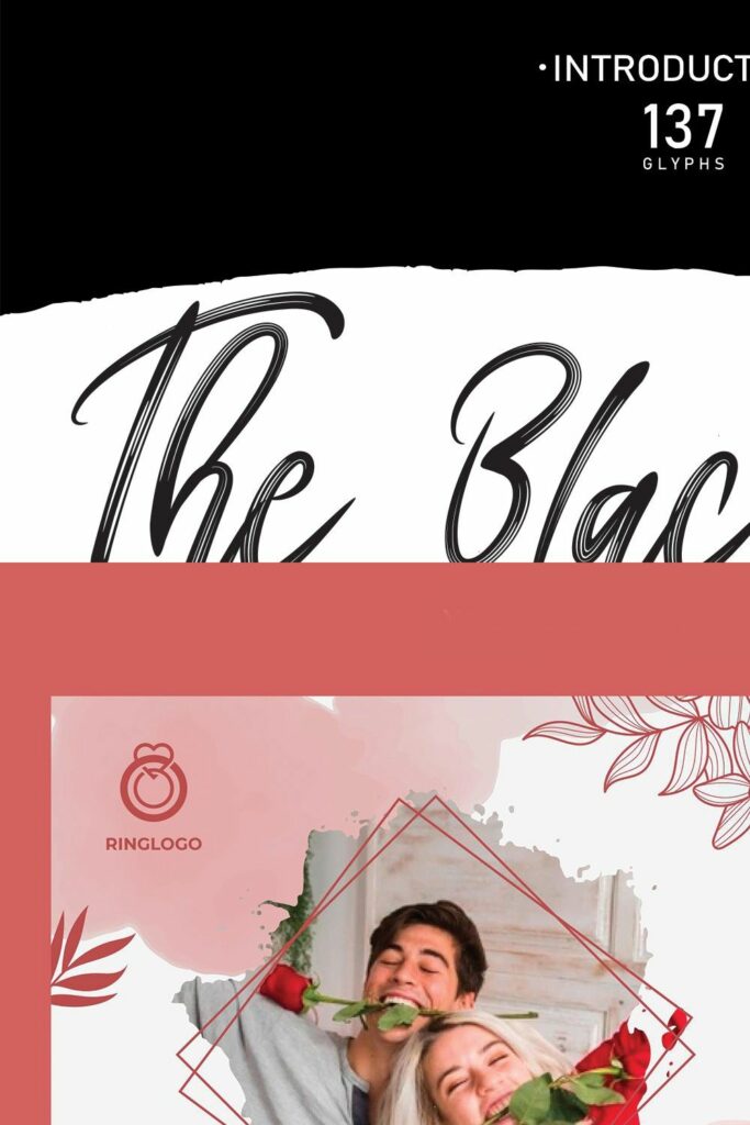 The Black Out | Script Font – MasterBundles