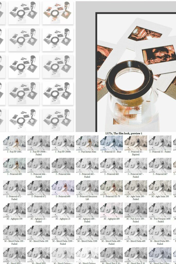 The Film Look LUTs Adobe(1998) – MasterBundles