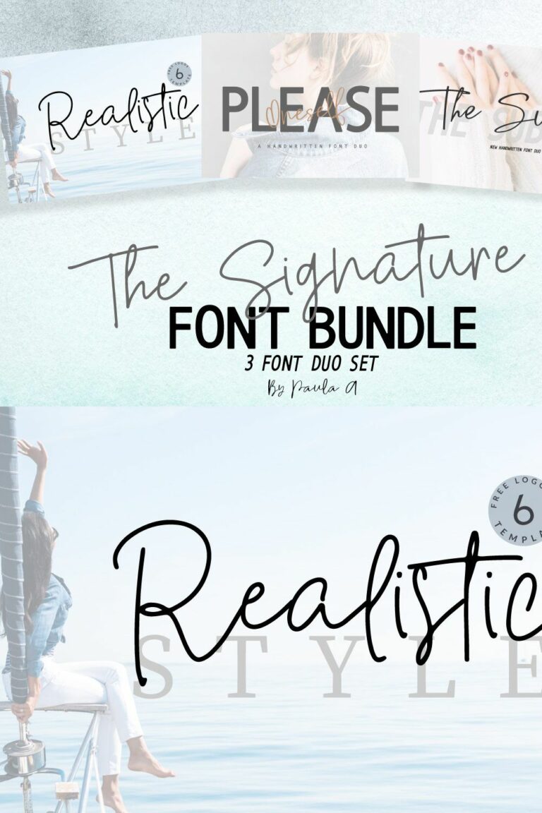 The Signature Font Bundle – MasterBundles