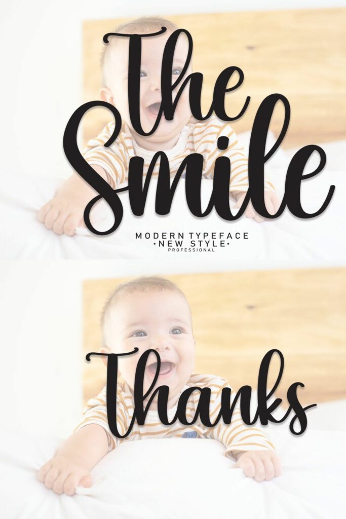 The Smile | Script Font – MasterBundles