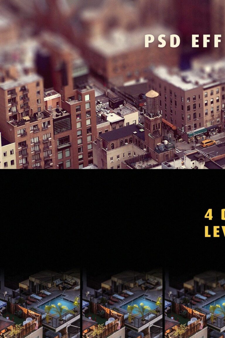 Tilt-Shift Lens Effect – MasterBundles