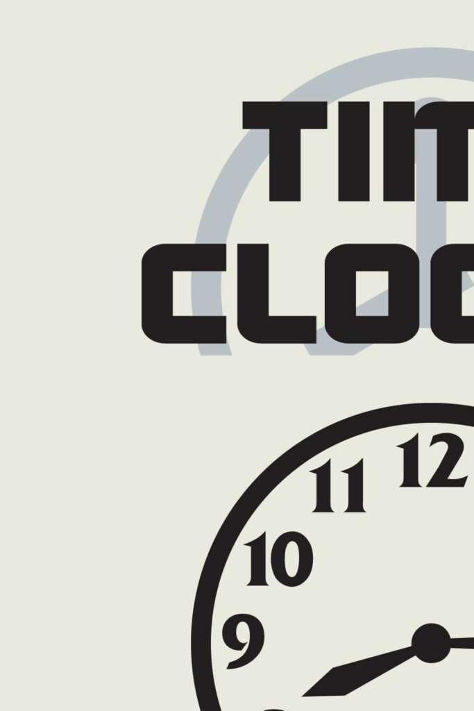 Time Clocks Font – MasterBundles