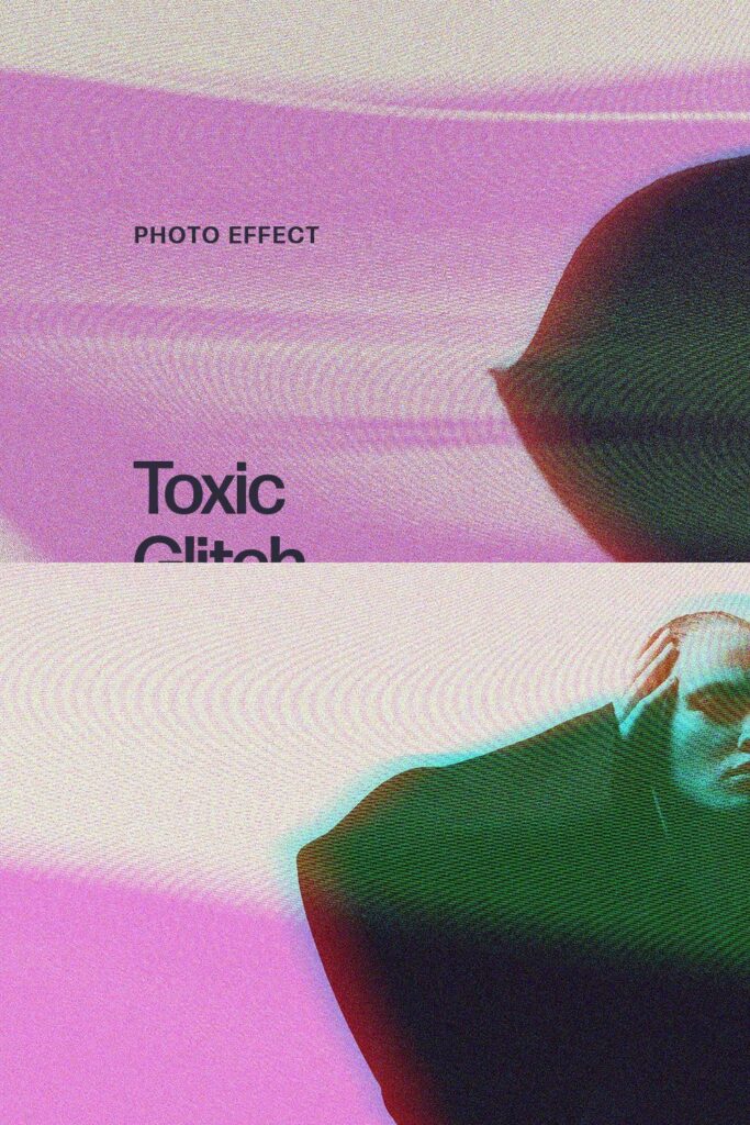 Toxic Glitch Effect – MasterBundles