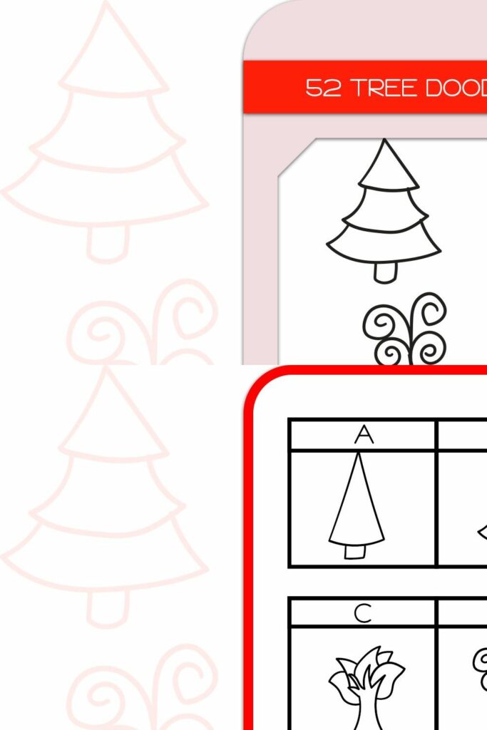 Tree Doodles - Dingbats Font – MasterBundles
