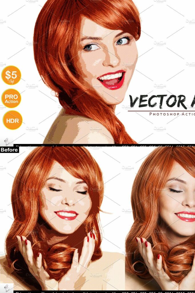 Vector Art - Photoshop Action – MasterBundles