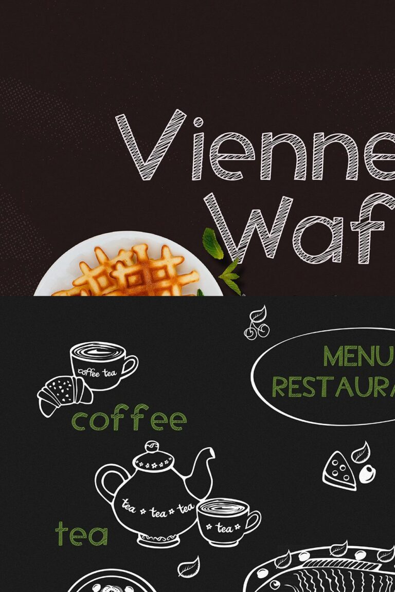 Viennese Waffles - SVG font – MasterBundles