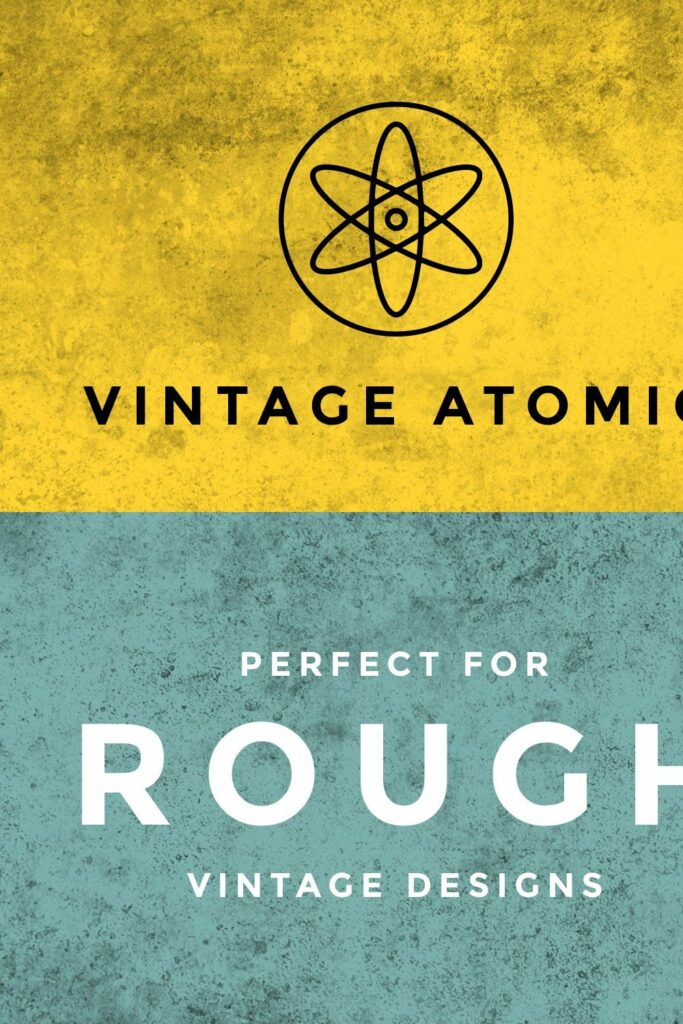 Vintage Atomic Texture Brushes – MasterBundles