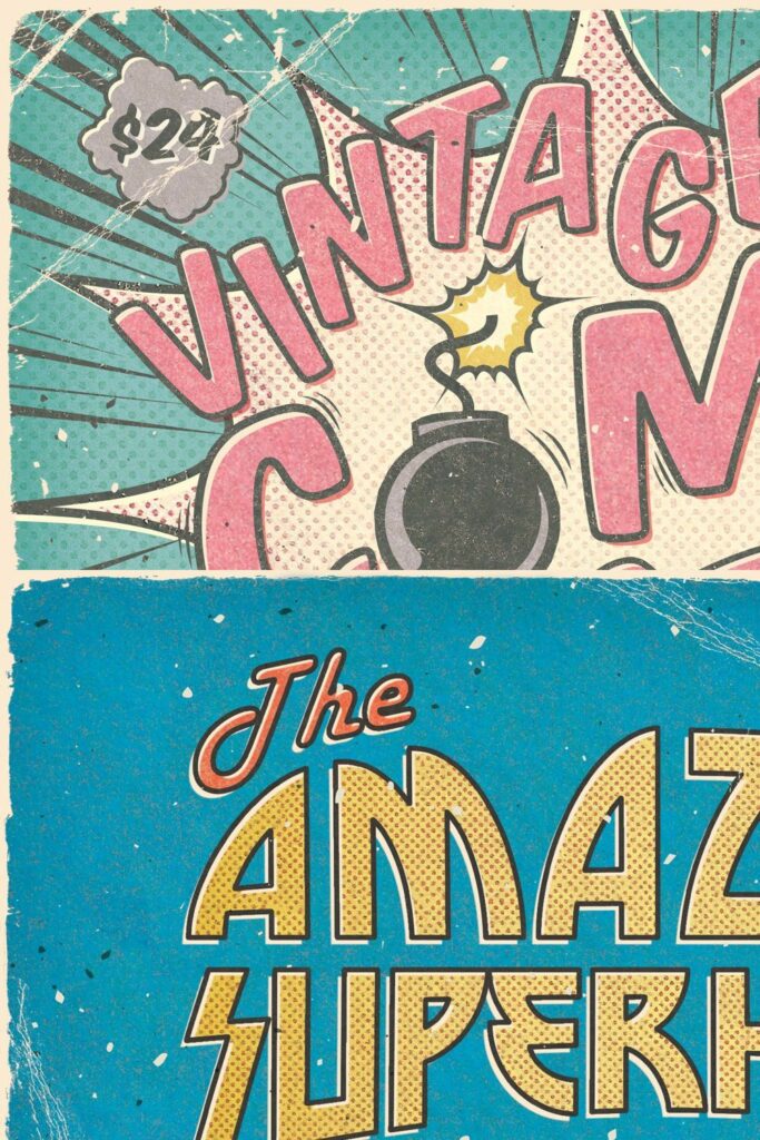 Vintage Comic Creator – MasterBundles