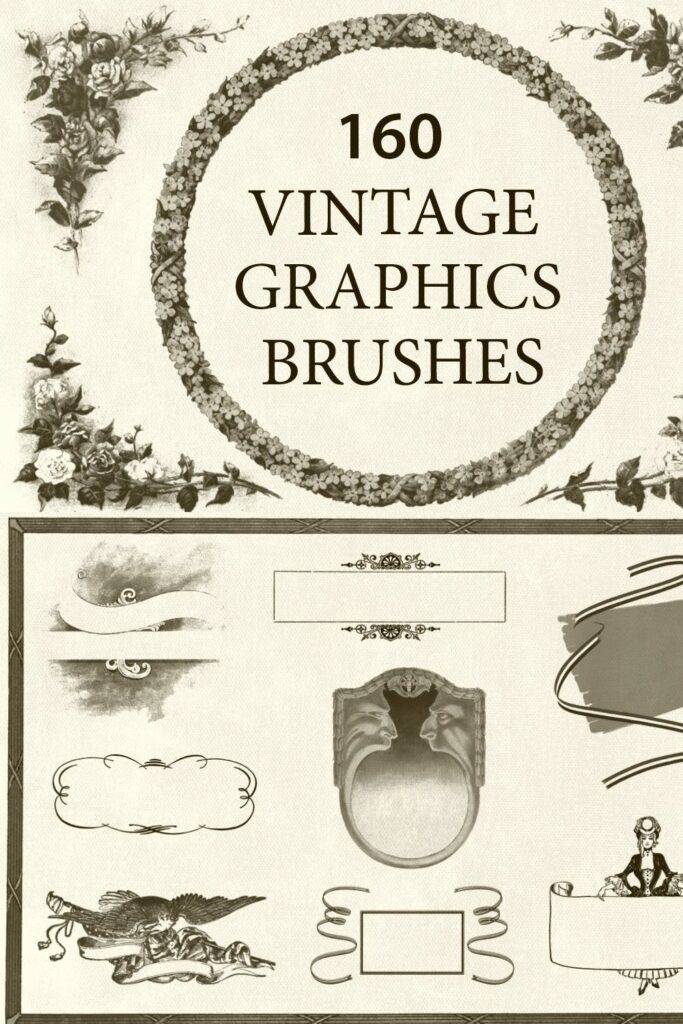 Vintage Graphics - Brushes – MasterBundles