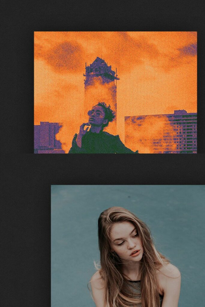 Vintage Halftone Effect for Posters – MasterBundles