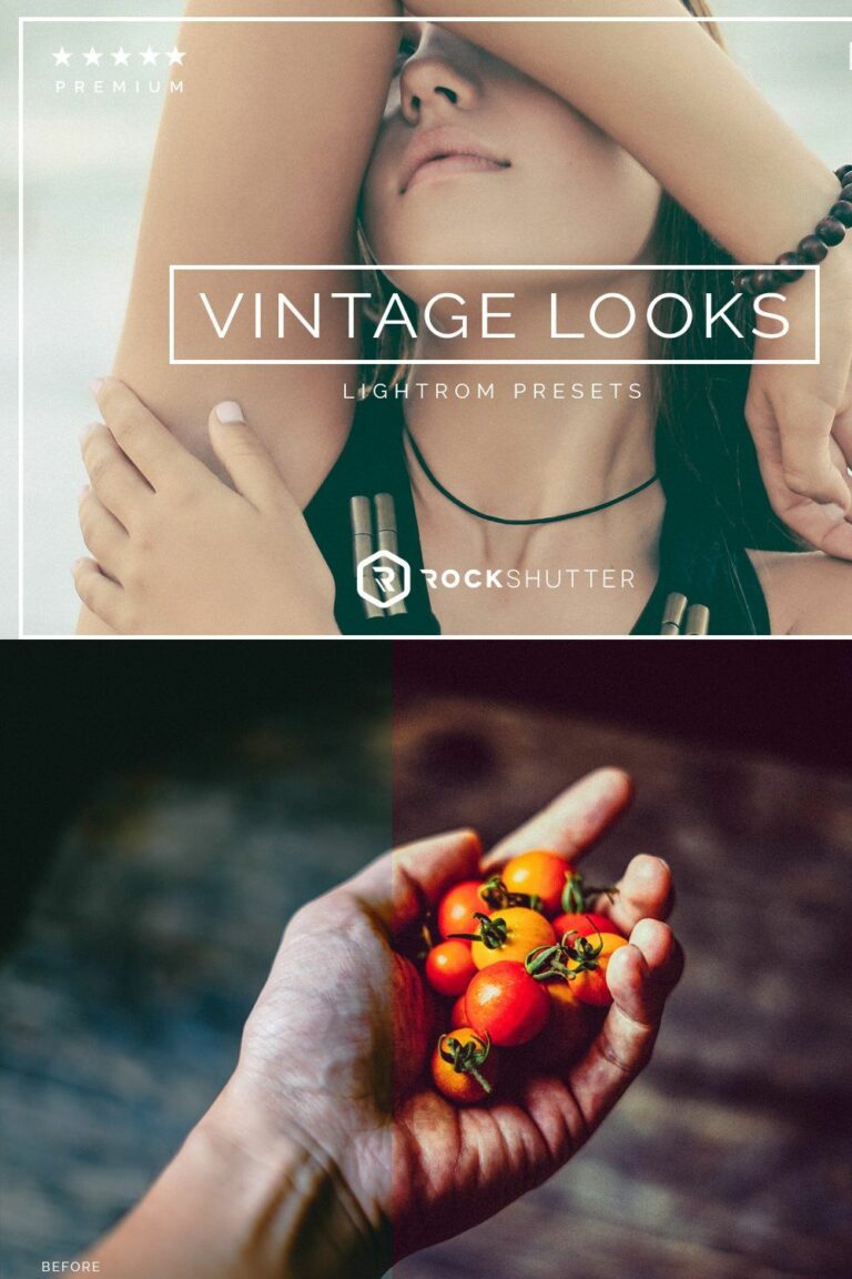 Vintage Looks Lightroom Presets – MasterBundles