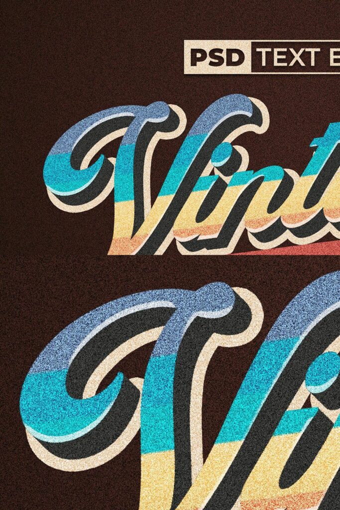 Vintage Text Effect Style – MasterBundles
