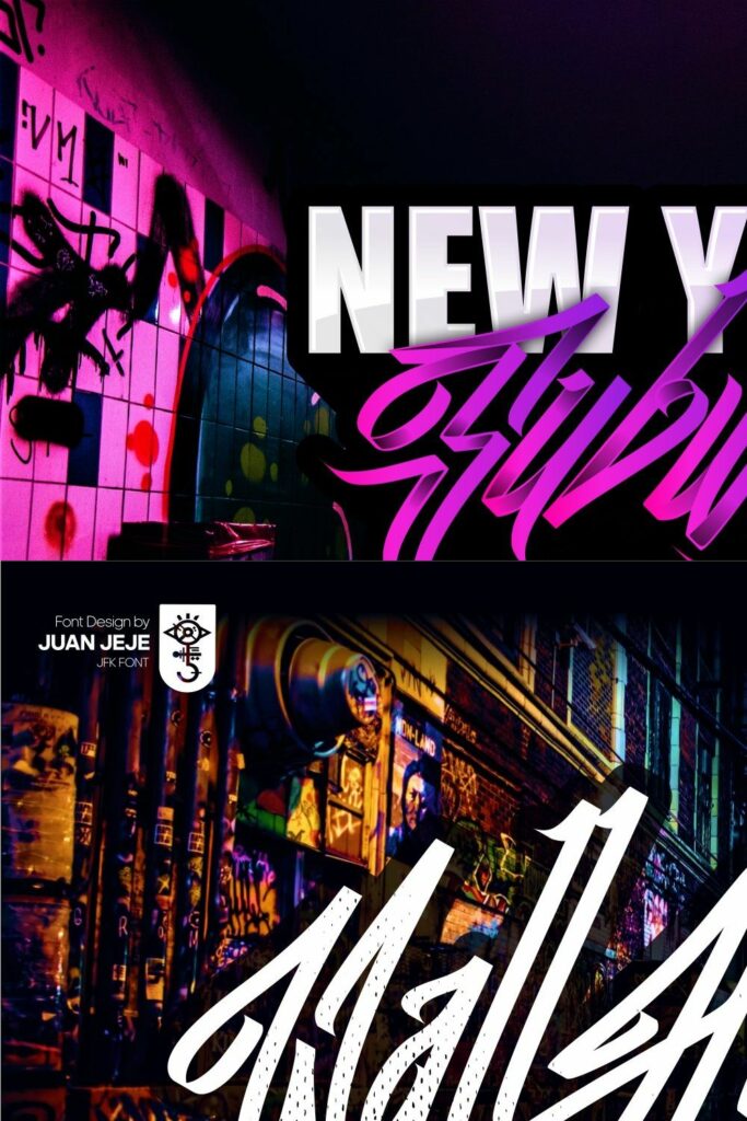 Wall Hunters | Graffiti Tag Fonts UP – MasterBundles