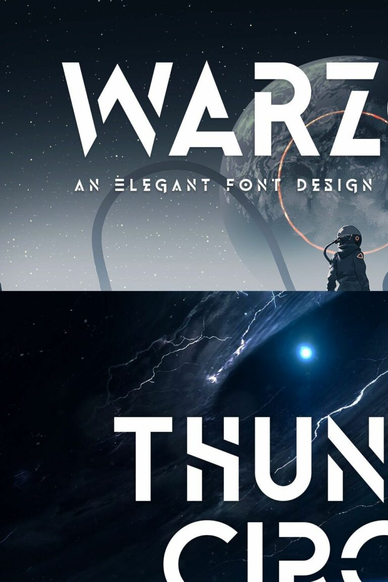 Warzone | Techno Font – MasterBundles