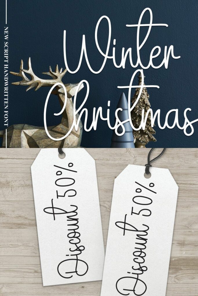 Winter Christmas | Script Font – MasterBundles