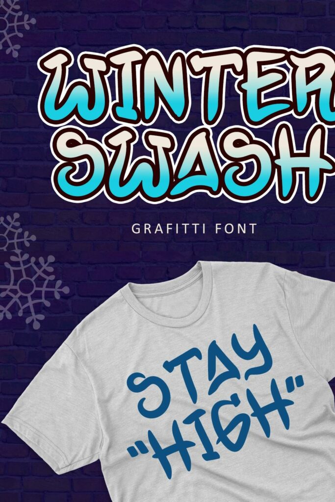 Winter Swash - Graffiti Winter Font – MasterBundles