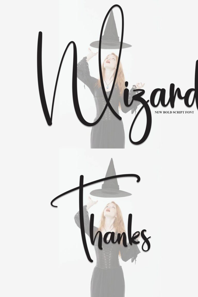 Wizard | Script Font – MasterBundles