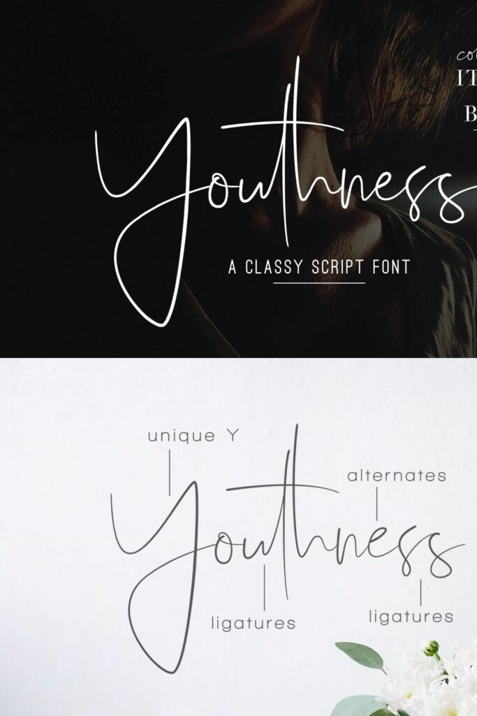 Youthness - A Classy Script – MasterBundles