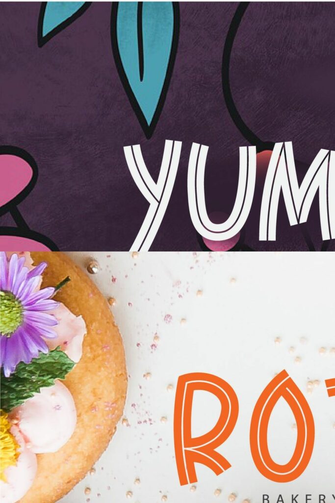 Yumna | Cartoon font – MasterBundles
