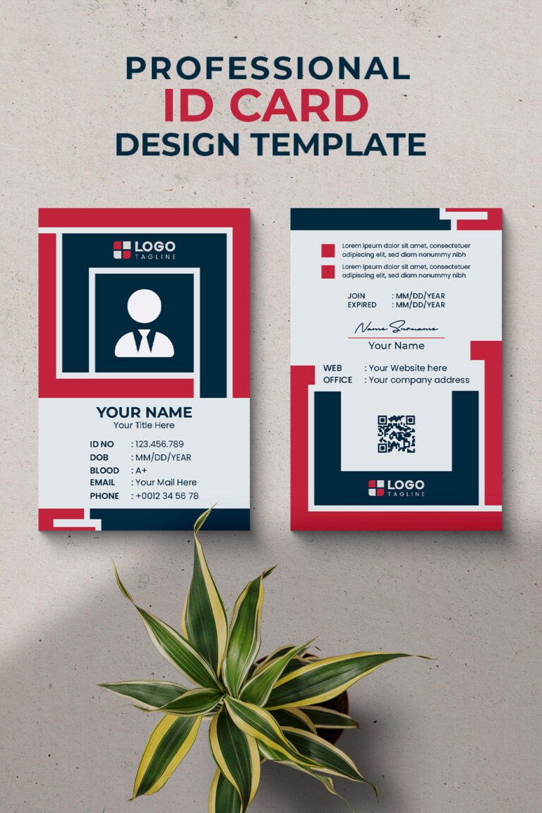 Professional Creative Modern Unique Id Card Ideas - MasterBundles
