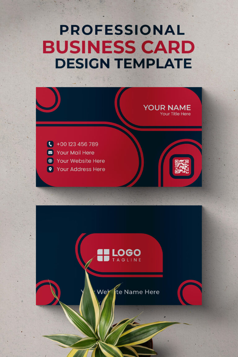 Professional Creative & Modern Unique Business Card Design Template ...